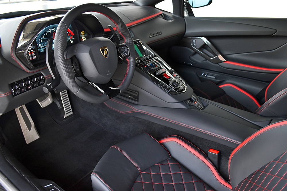 Lamborghini Aventador Matte Black Interior Lamborghini Aventador