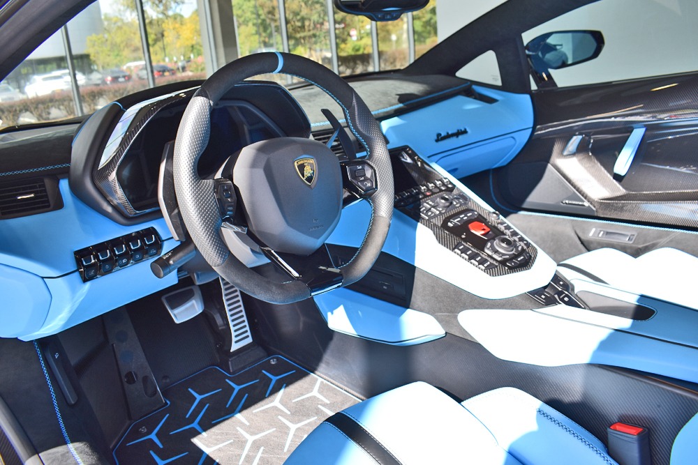 Lamborghini Aventador Azure Blue This Lamborghini Aventador S Went To